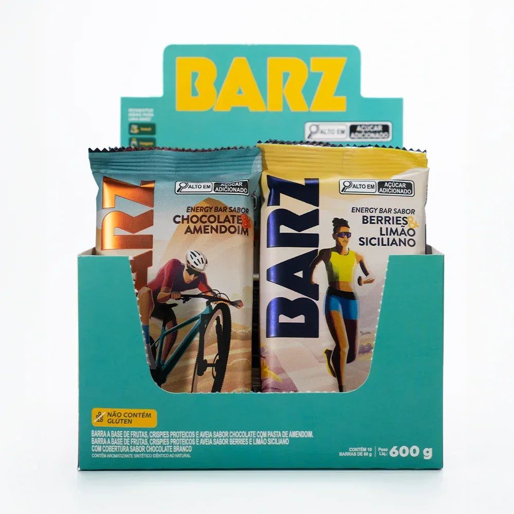 [ZPP] - BARZ Misto | Box com 5un. de cada sabor – Z2 Performance